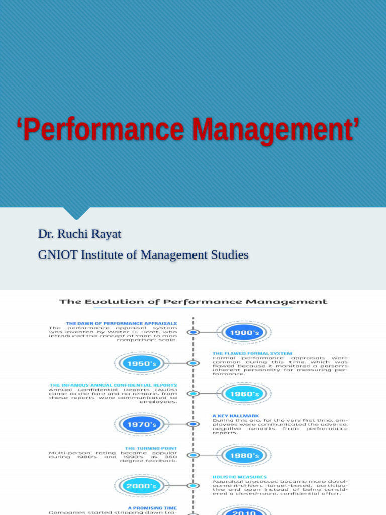 DMH 01 Performance Management | PDF | Performance Appraisal | Performance Indicator