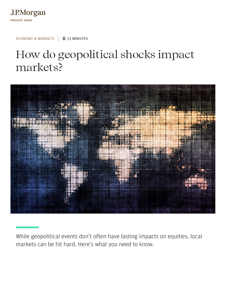 Geopolitical Impacts on Market Trends | PDF | Cost Of Living | Jp ...