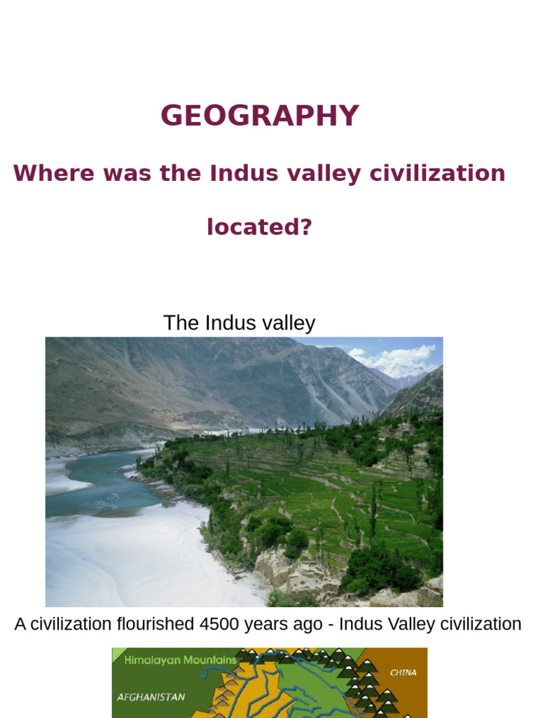 Indus Valley | PDF