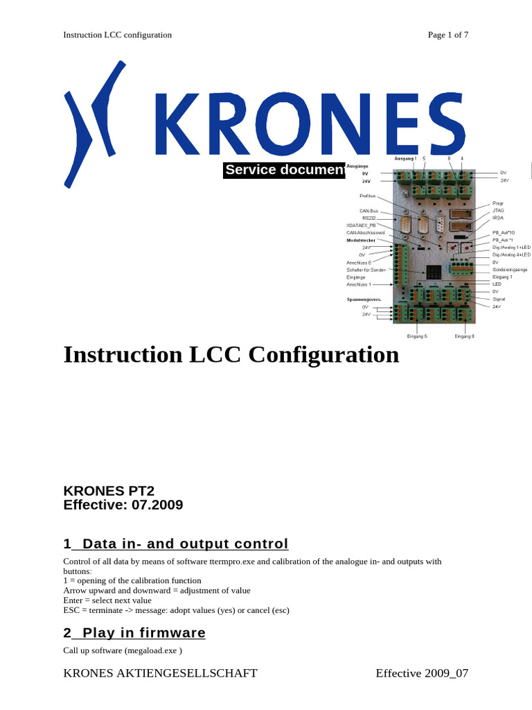 LCC Configuration Instructions Guide | PDF | Programmable Logic ...