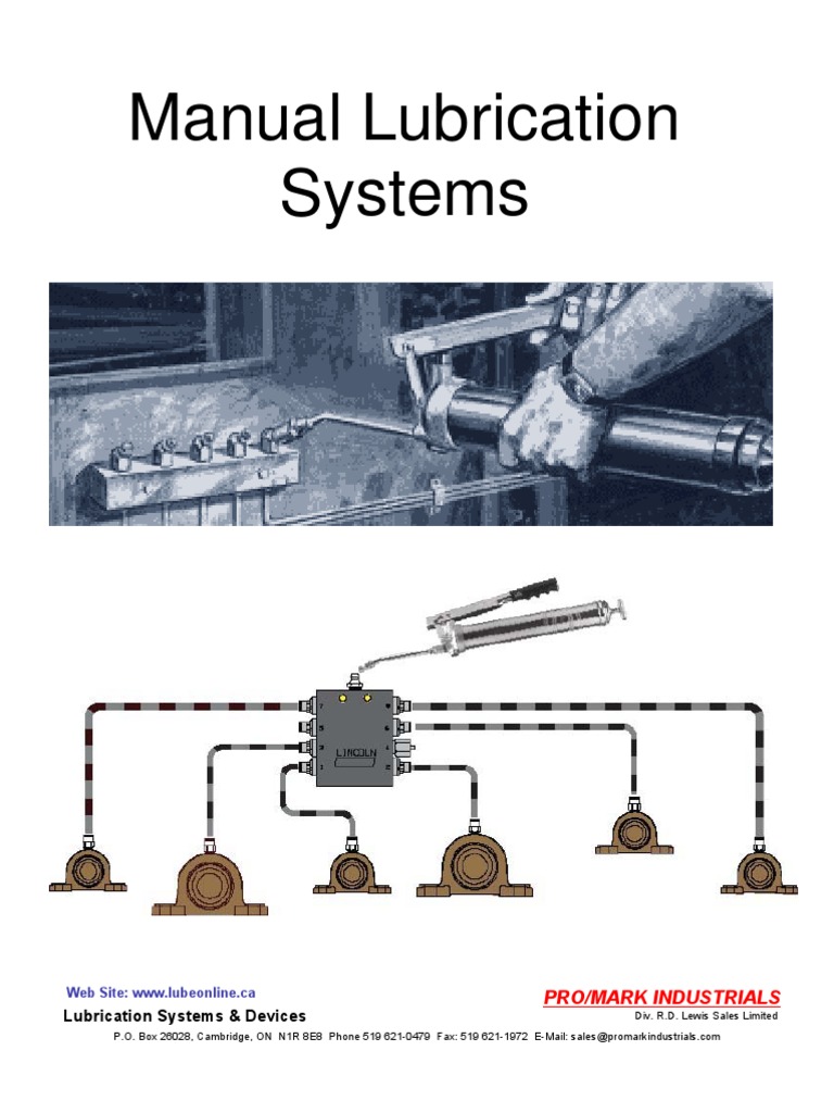 Manual Lubrication Systems | Download Free PDF | Bearing (Mechanical ...