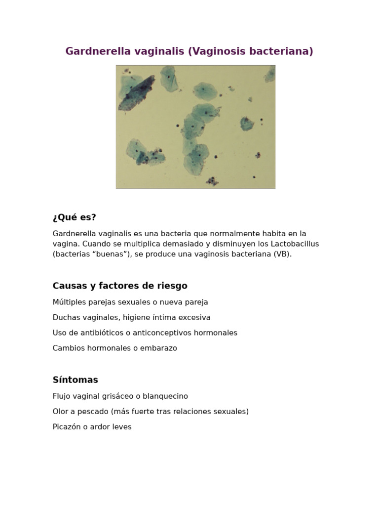 Vaginosis y Candidiasis: Síntomas y Tratamiento | PDF