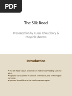 The Silk Road: Trade and Cultural Exchange | PDF