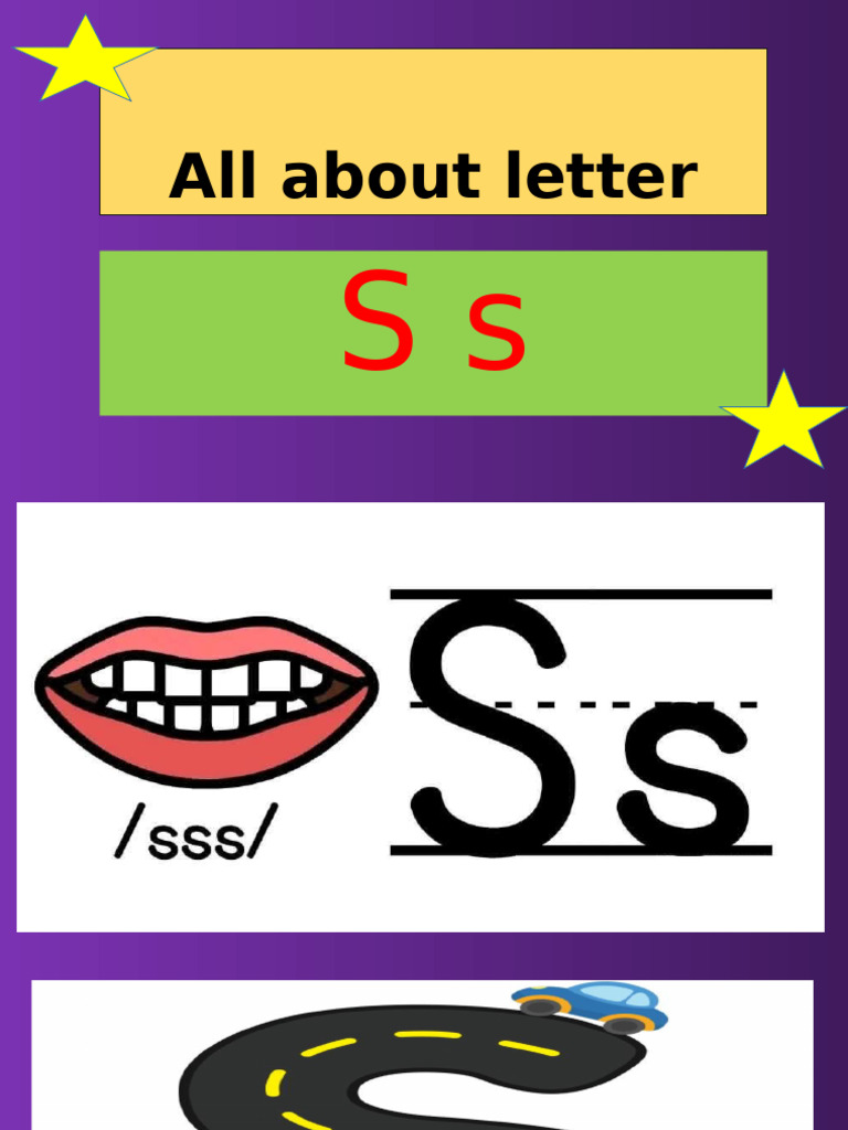 All About Letter Ss | PDF