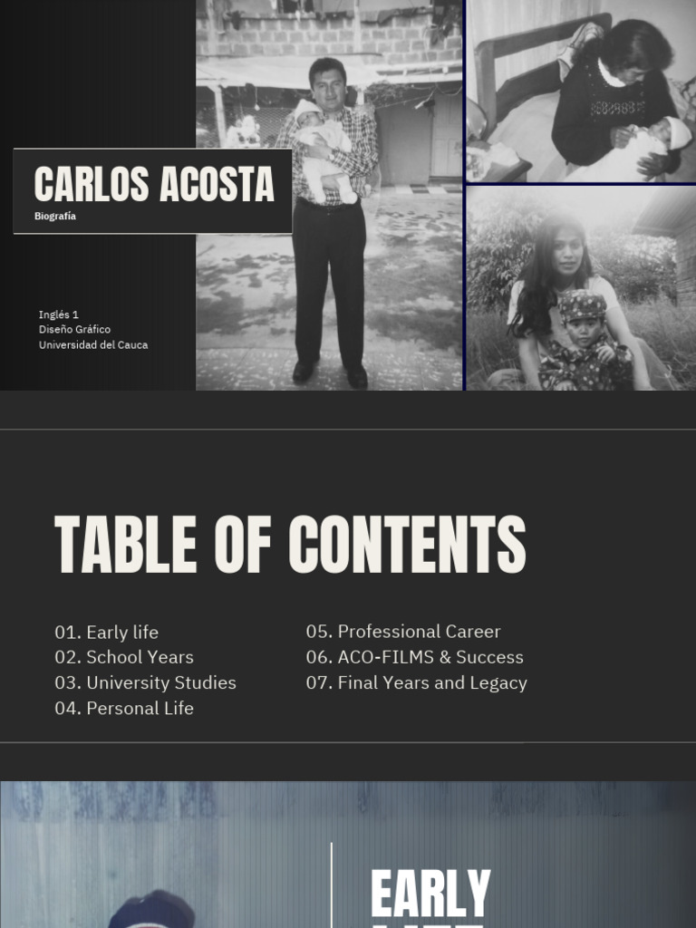 Carlos Acosta: Life and Legacy | PDF