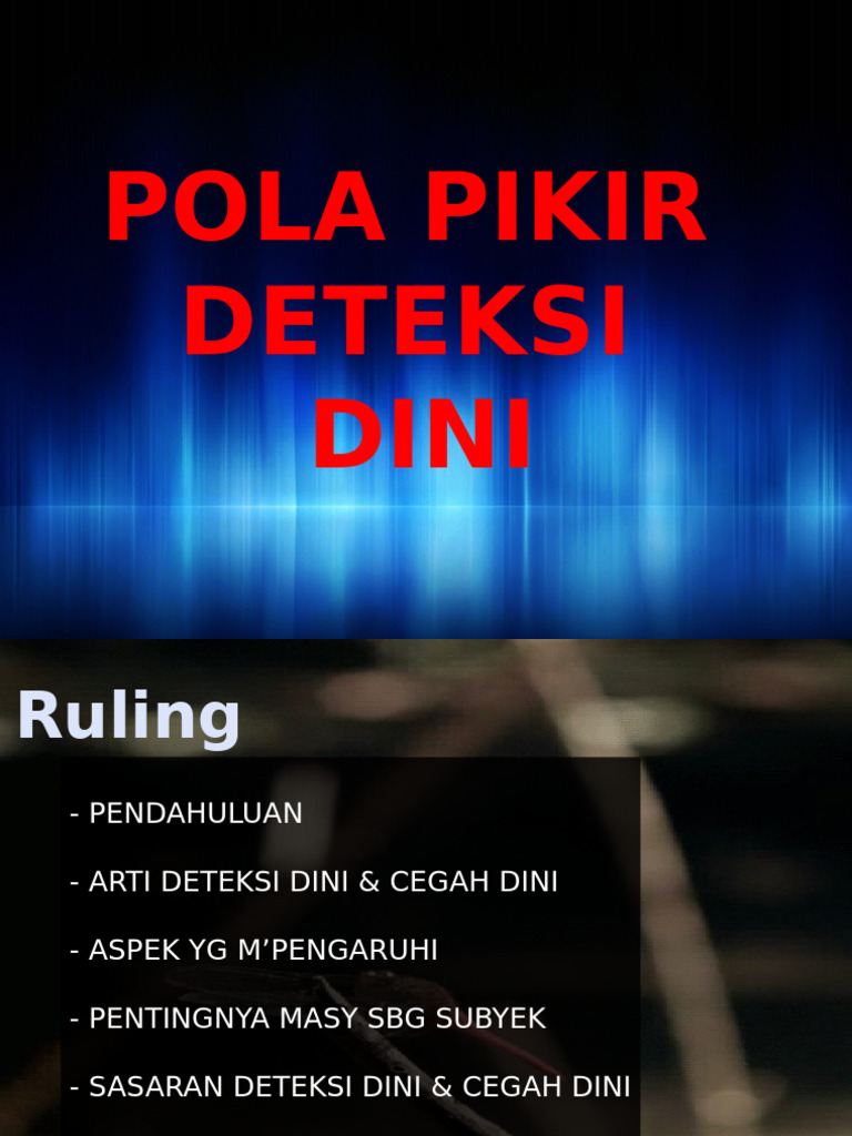 Deteksi Dini | PDF