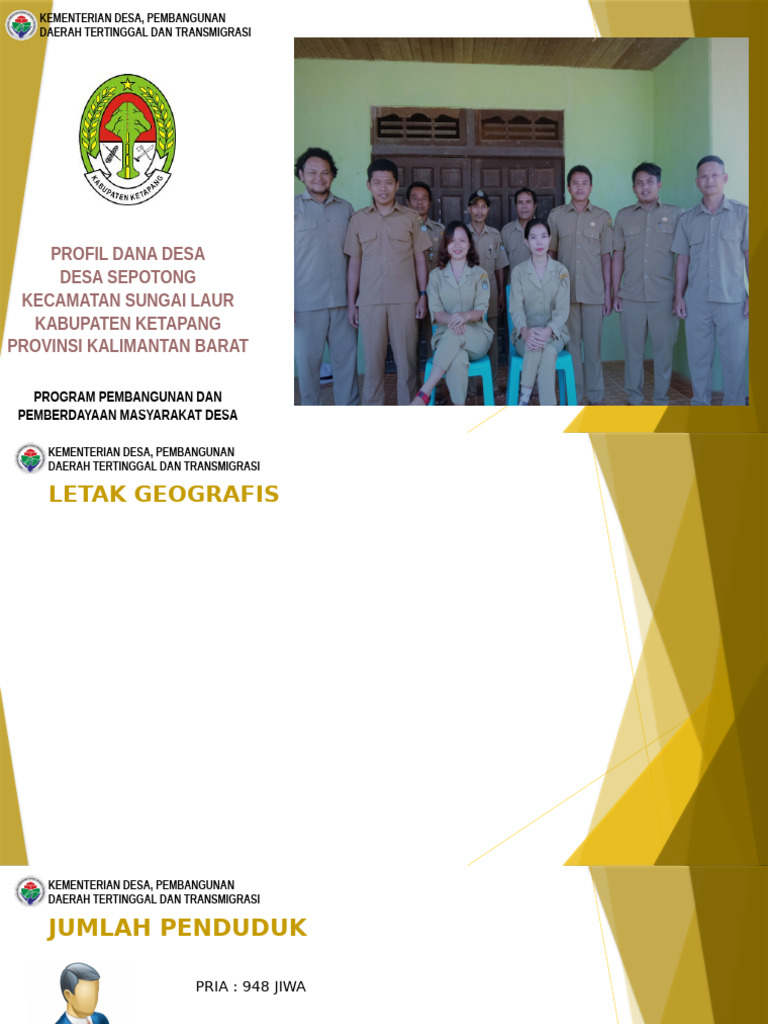 Profil Dana Desa Sepotong | PDF