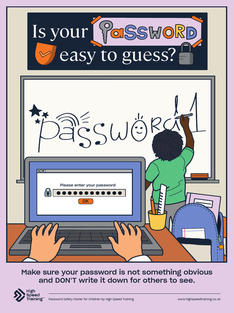 Password Safety Tips for Kids | PDF