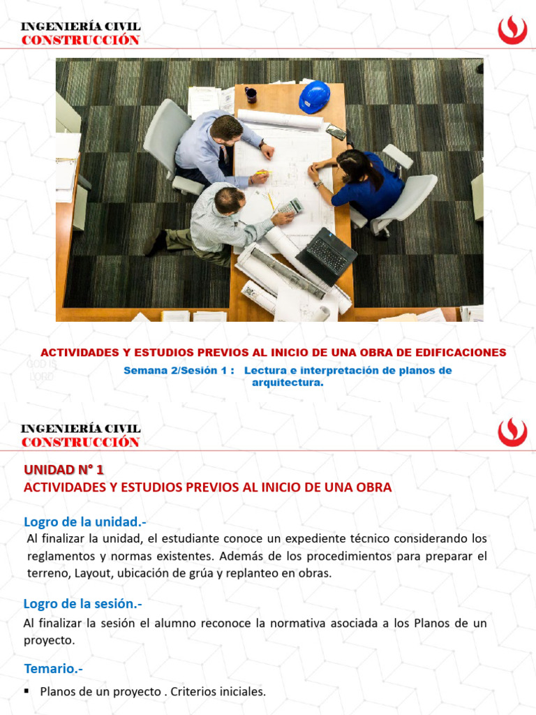 (PPT3) Sem 2 Sesión 1 Planos. Especialidad de Arquitectura | PDF | Pintar