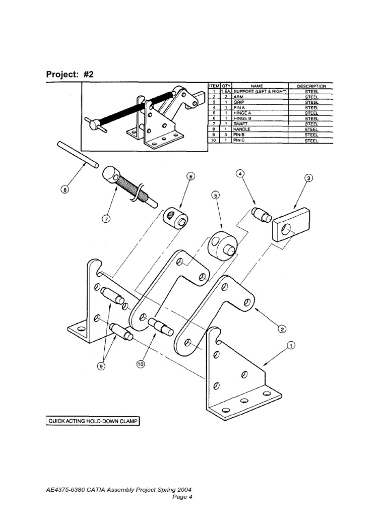 CATIA Assembly Project Overview 2004 | PDF