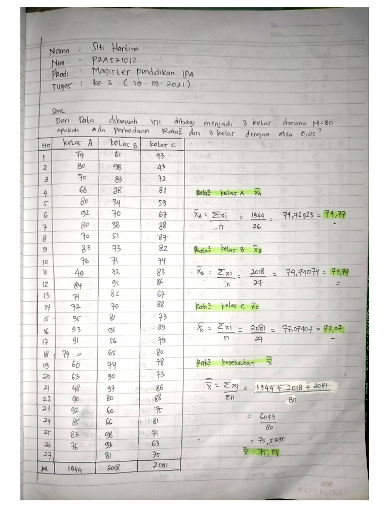Siti Hartina P2a521012 | PDF