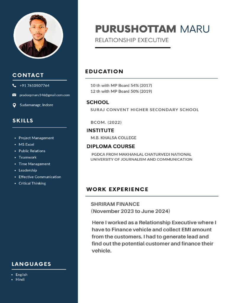 Pradeep Resume | PDF