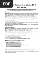 Aimoonsa MP3 Player User Manual | PDF | Menu (Computing ...