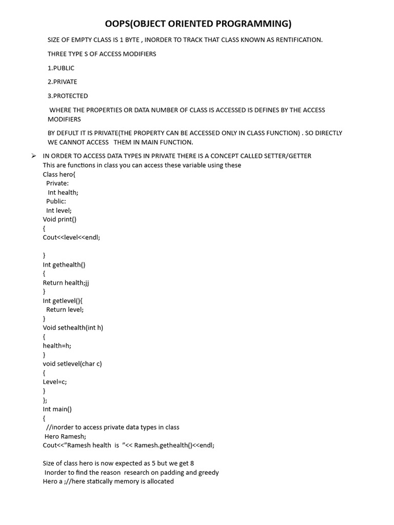 Oops-1, Oops-1, Oops-1, Oops-1, Oops-1 | PDF | Class (Computer ...