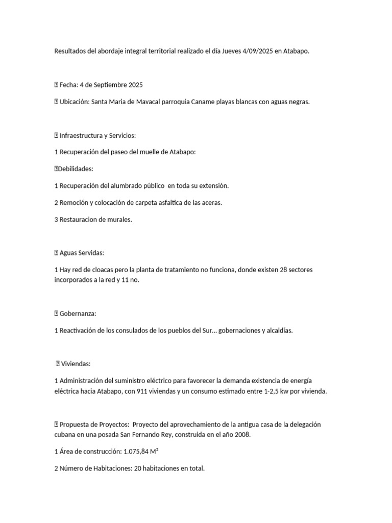 4 de Septiembre Atabapo | PDF