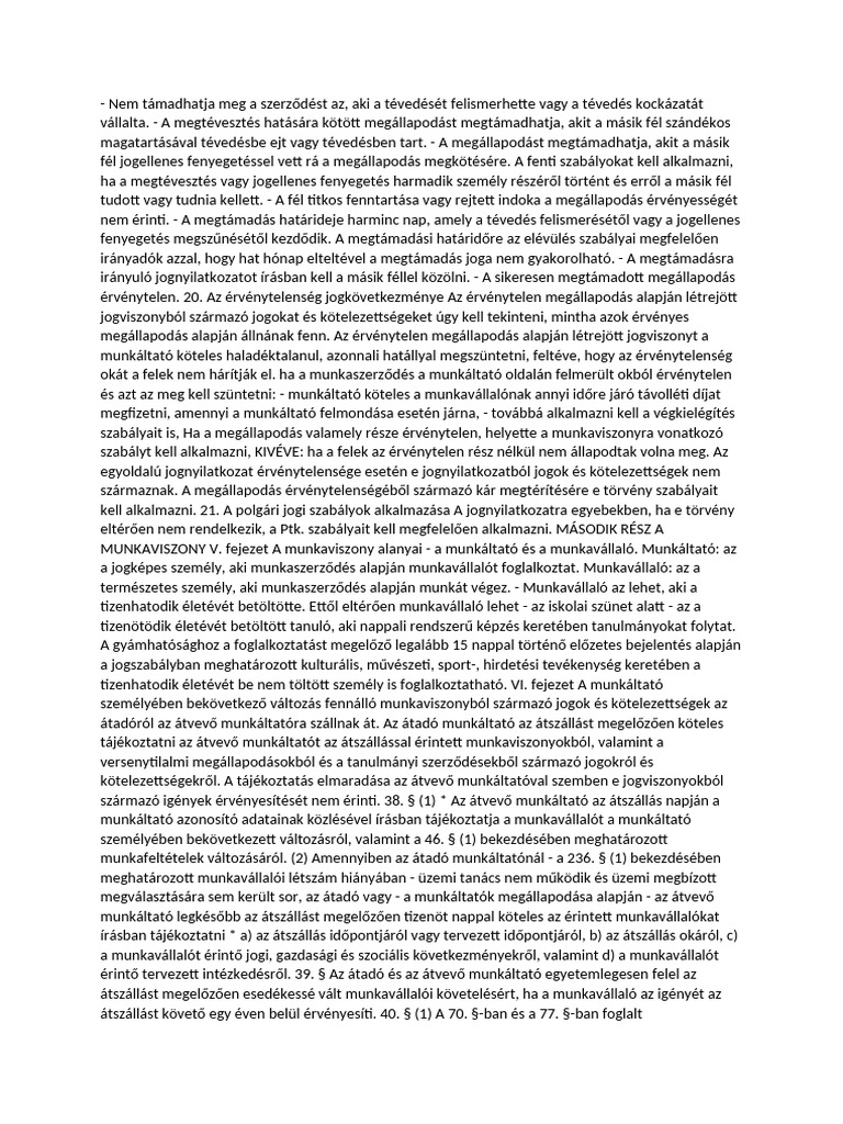 Munkajog 5 | PDF