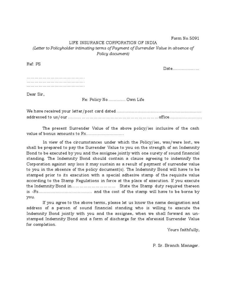 Form 5091 | PDF
