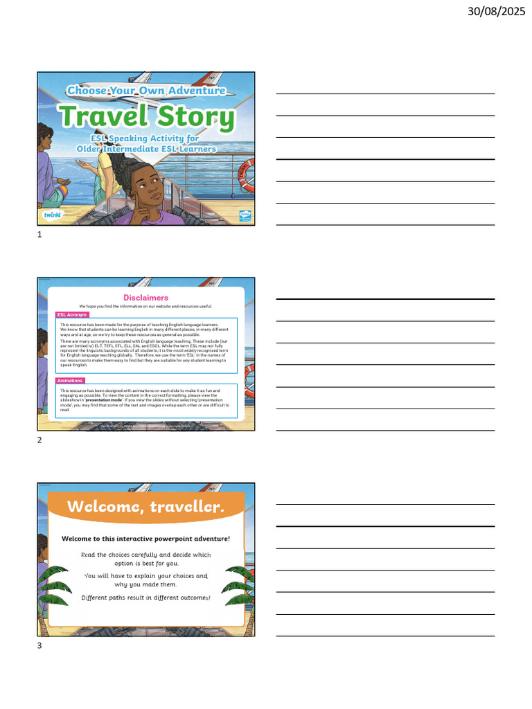 Travel Choice - Leo - 180925 | PDF | English As A Second Or Foreign ...