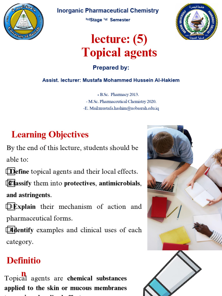 Understanding Topical Agents in Pharmacy | PDF | Topical Medication ...
