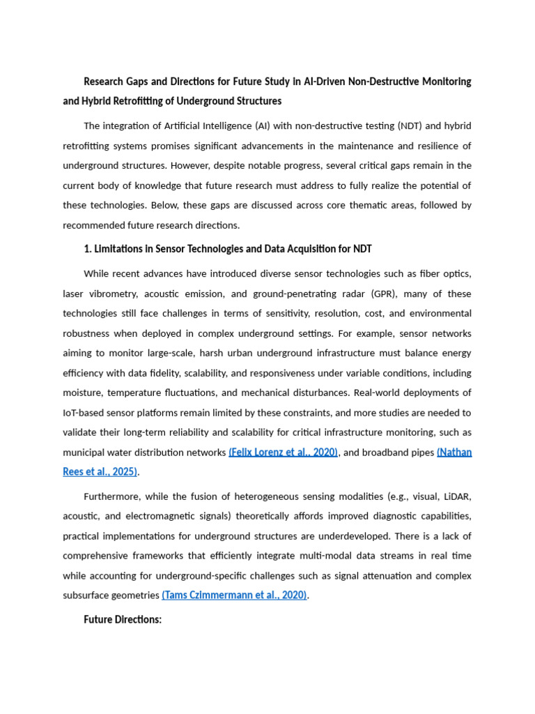 Research Gaps and Directions For Future Study in AI | PDF | Artificial ...