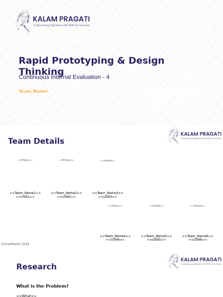 Idea Pitching Template | PDF