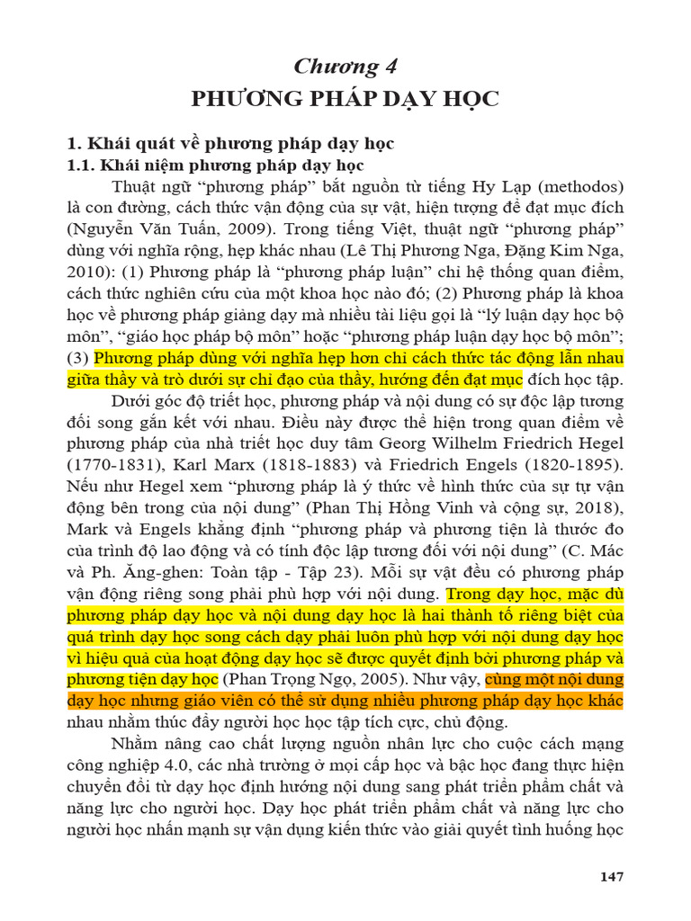 Phuong Phap Day Hoc-Ki Thuat Day Hoc | PDF