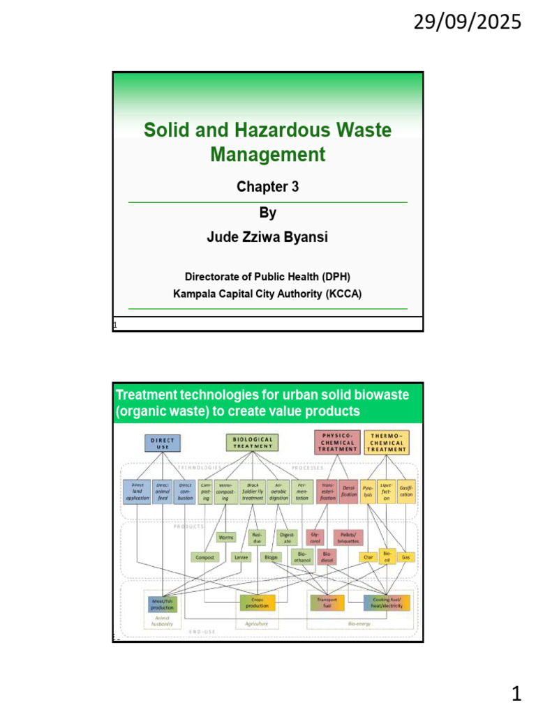 Chapter 3 Solid Waste Management 2025 - San Eng 1 - Part 2 | PDF | Hazardous Waste | Anaerobic ...