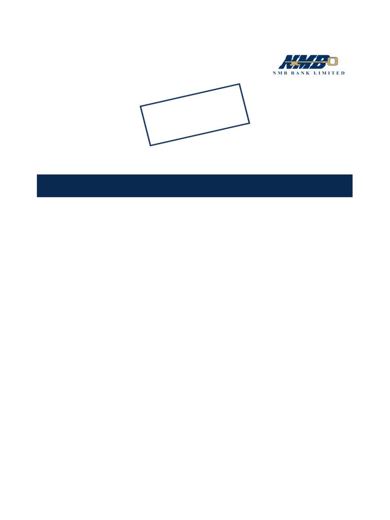 Statement of Account: NMB Bank Limited | PDF