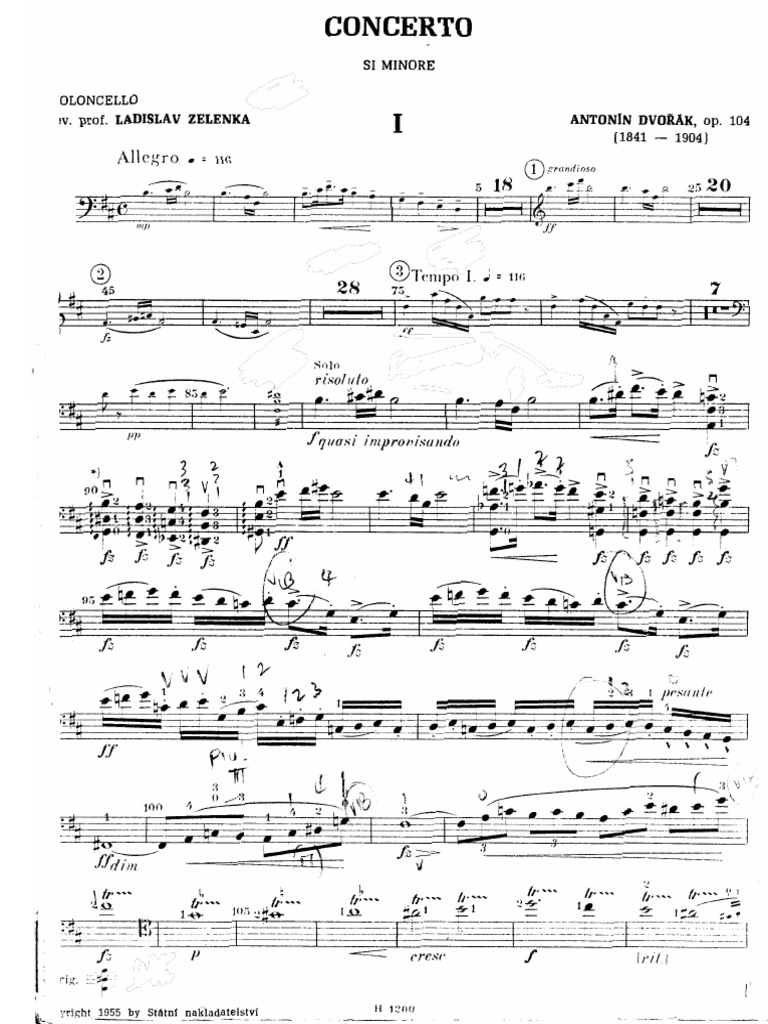 Dvorak Concerto | PDF