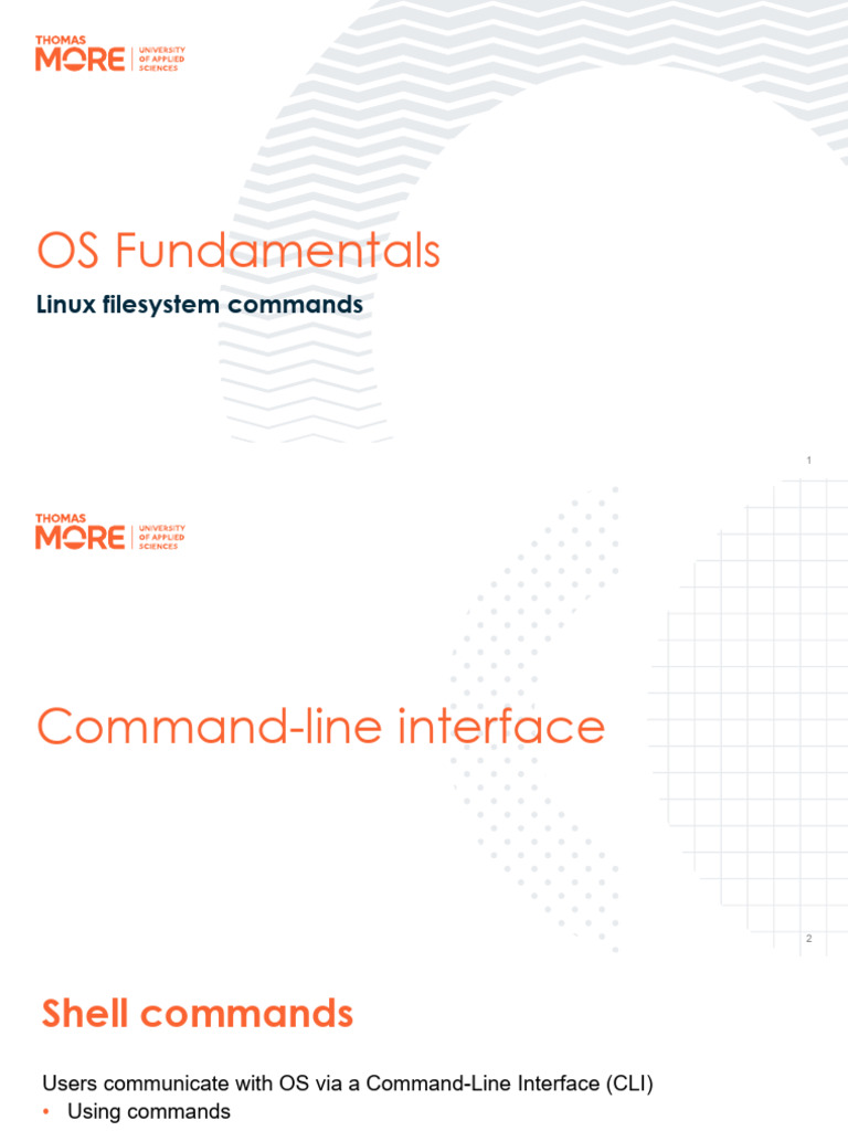 Linux Command-Line Basics and File System | PDF | Regular Expression ...