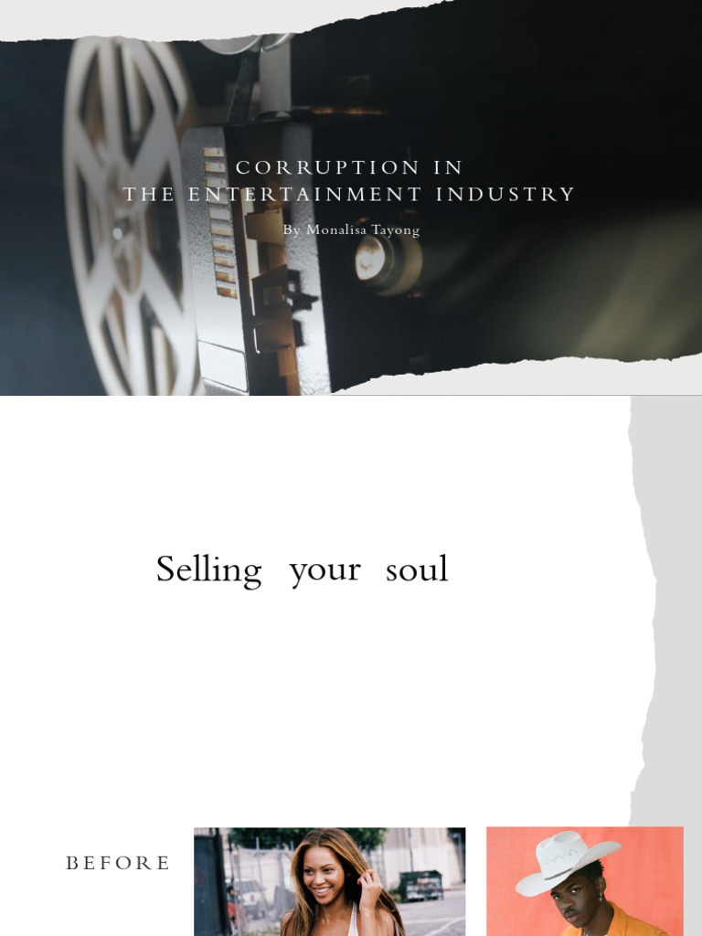 Corruption in The Entertainment Industry 2 | PDF
