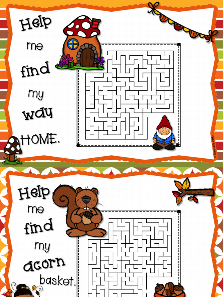 Fall Mazes | PDF