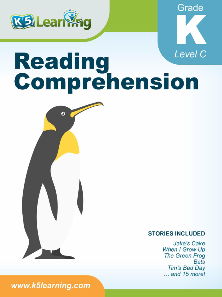 Kindergarten Level C Reading Workbook | PDF | Bat | Cakes
