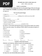 Grade 6 Listening Exercises | PDF