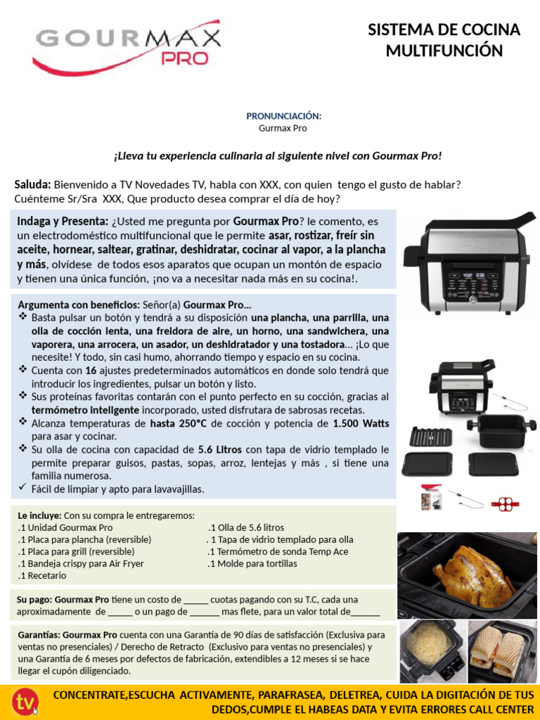 GOURMAX PRO PA 08-08-25.-Con Aprobación Preliminar Legal 8-08-2025 ...