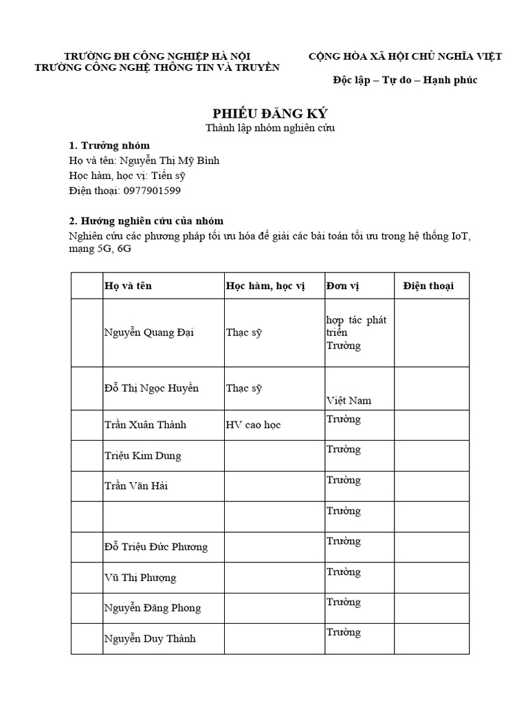2025 NTMB Phieu Dang Ky | PDF