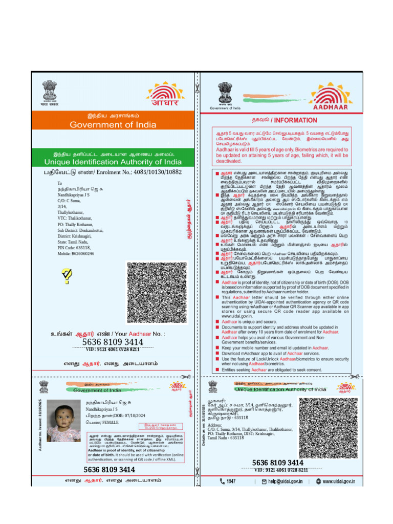 Aadhaar Js | PDF