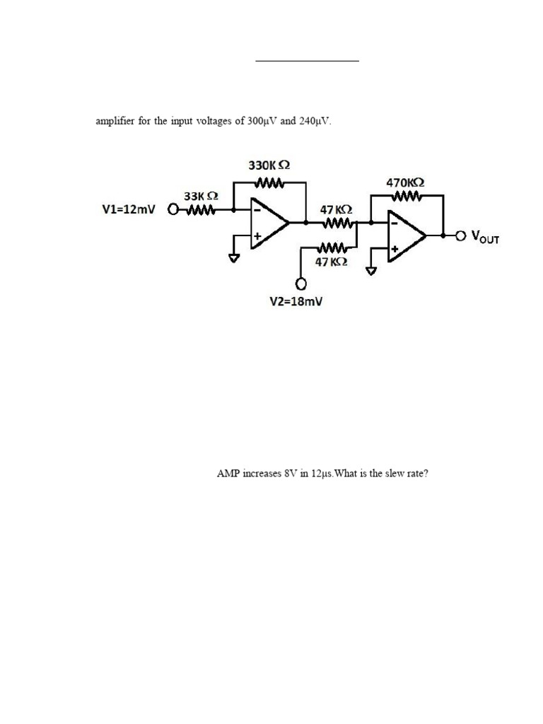 Tutorial of Op-Aamp | PDF