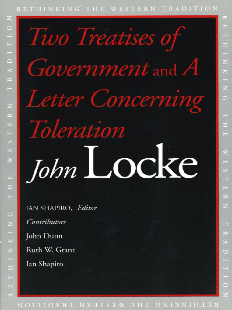 John Locke - Two Treatises of Government Chaps I-V & VII-XII | PDF ...