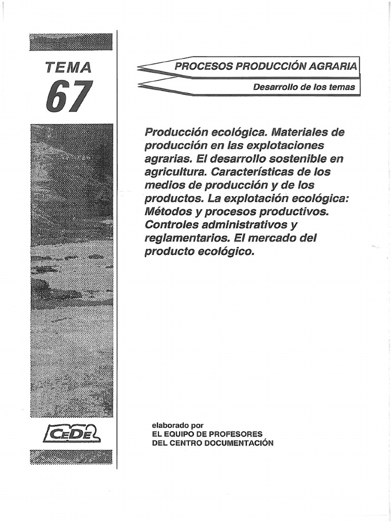 Tema 67 | PDF