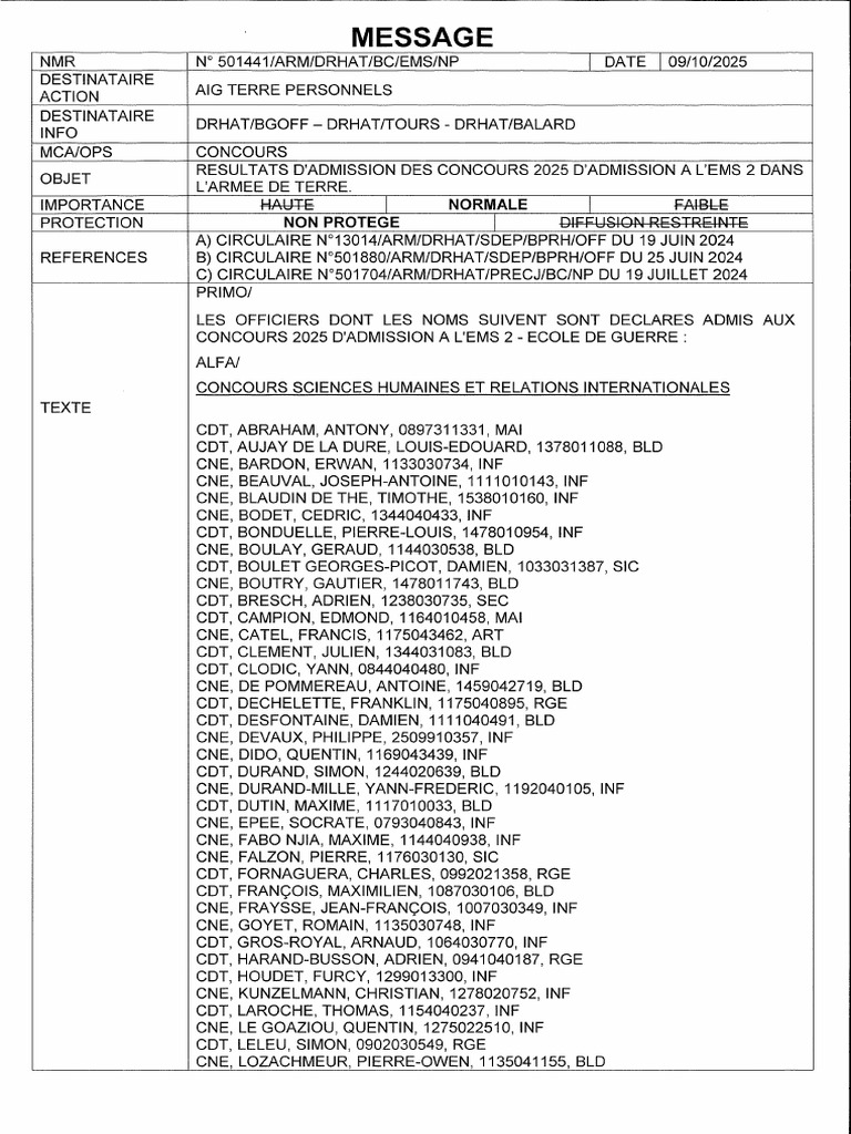 Message: Normale Non Protege | PDF