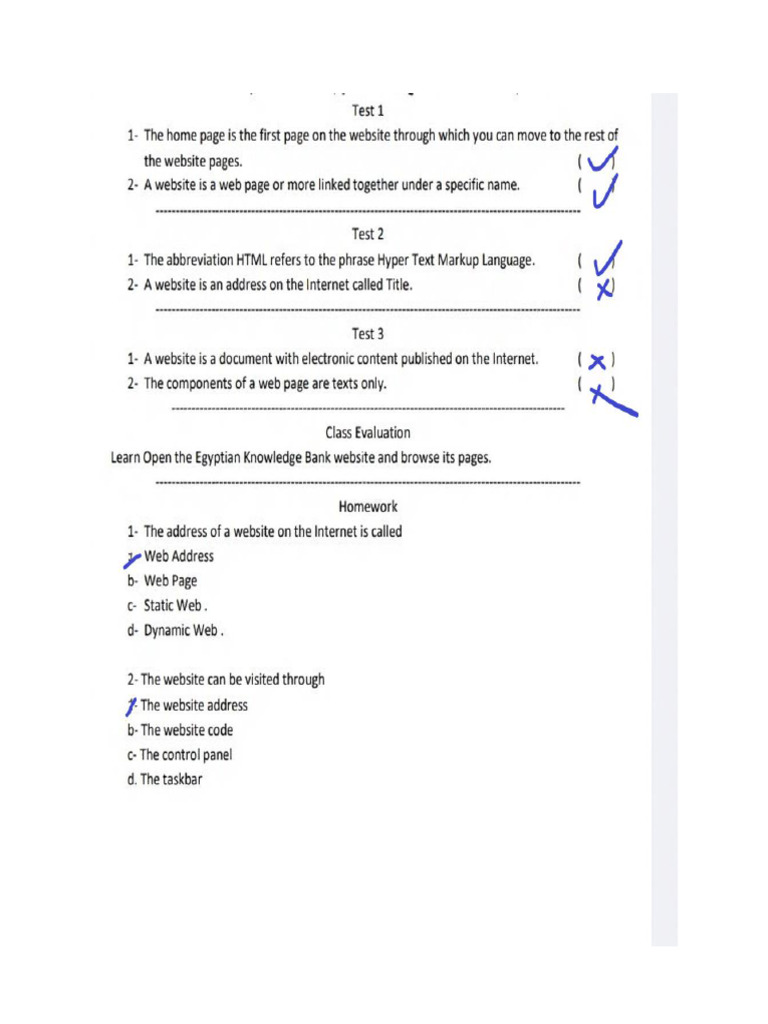 Revision First Month Answers | PDF