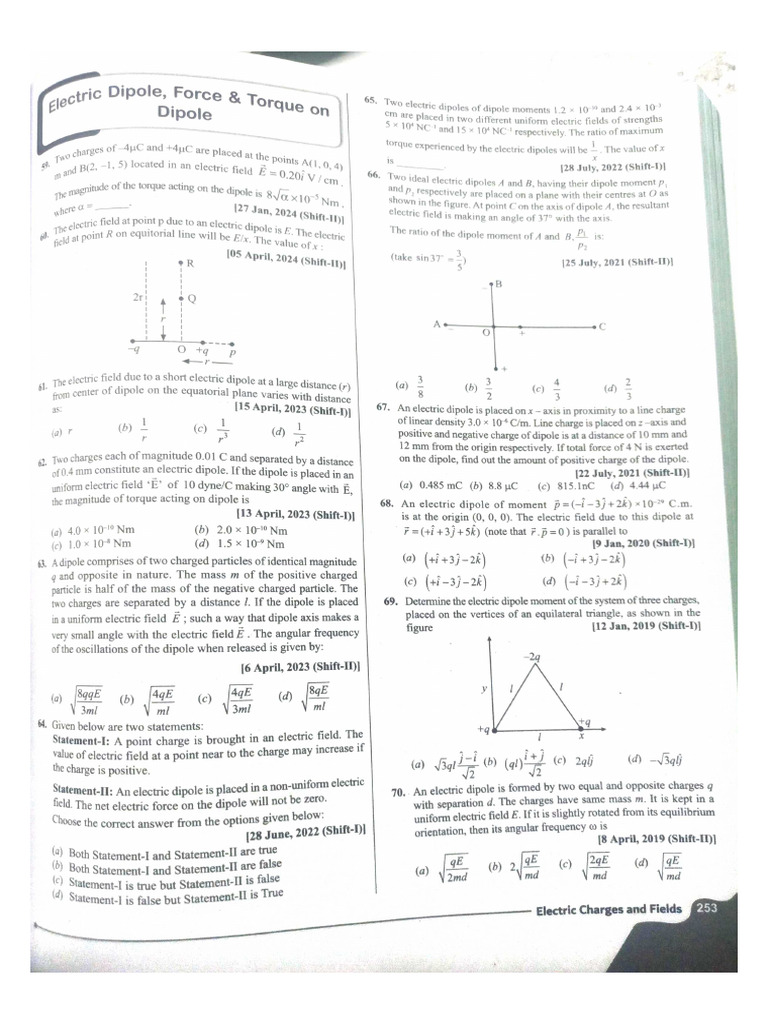 PW Physics 6 Years PYQ Book-141-210 | PDF