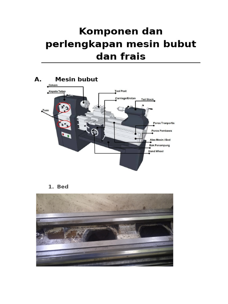 Mesin Bubut | PDF