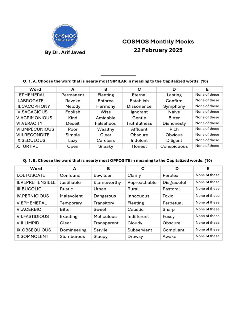 1.1 CMM1 - Precis Part 1 | PDF | Harmony | Elements Of Music