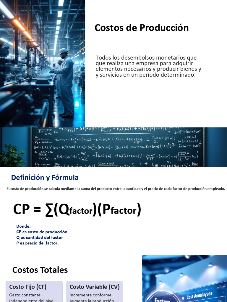 Sesión 7 Costos-de-Produccion | PDF | Costo marginal | Costo de ...