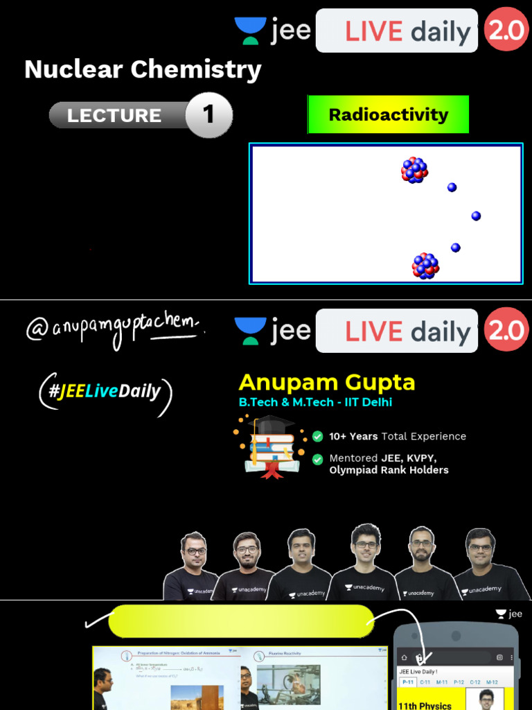 Nuclear Chemistry: Radioactivity Explained | PDF | Nuclear Physics ...