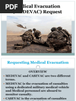 9-Line Medevac Scenario Exercise | PDF | Science & Mathematics