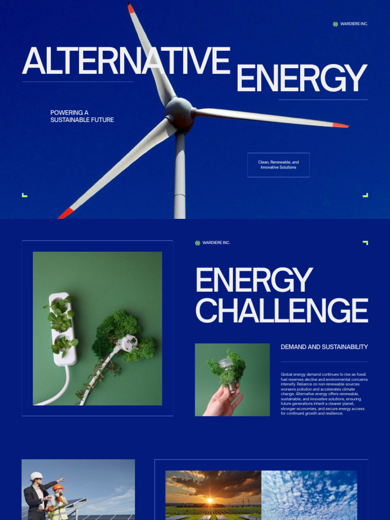 Sustainable Energy Solutions Overview | PDF | Renewable Energy ...