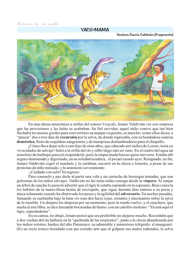 Yacumama Lectura de La Selva | PDF